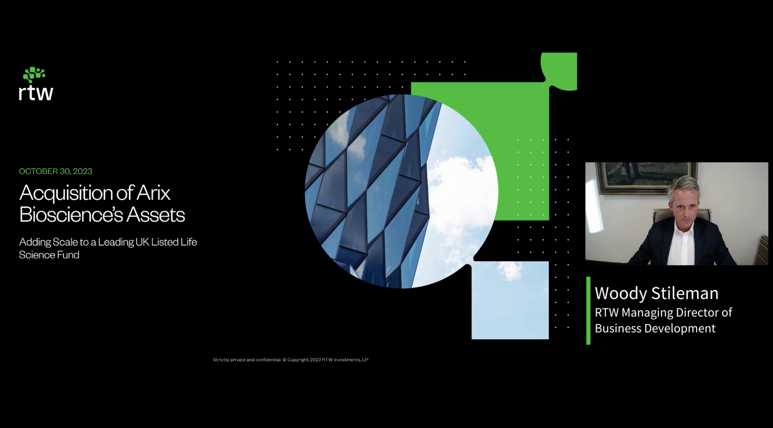 RTW Biotech Opportunities Ltd • RTW Investments