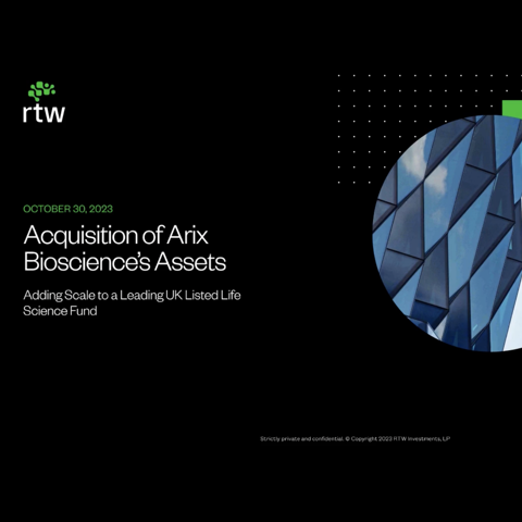 RTW Biotech Opportunities Ltd • RTW Investments